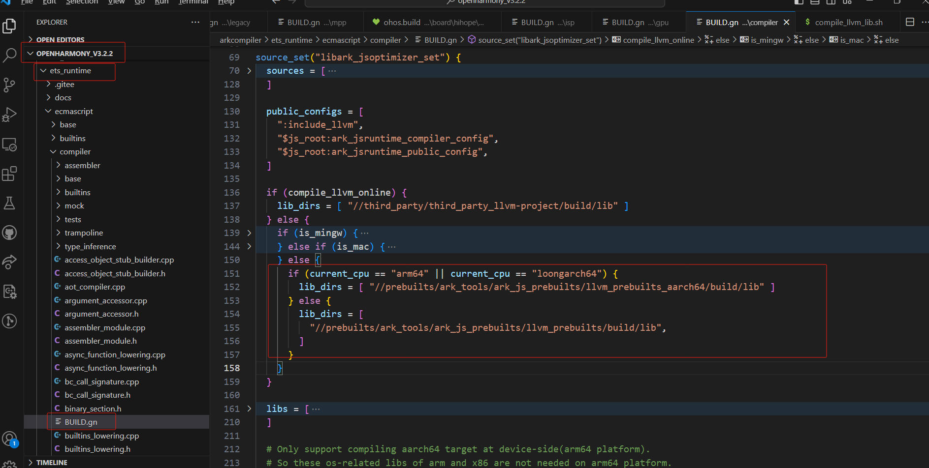 [求助] arkcompiler如何支持loongarch64架构，如何在prebuilts/ark tools/ark js prebuilts构建loongarch64架构的依赖库 ...